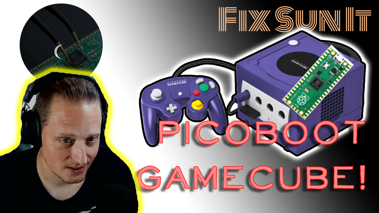 PicoBoot GameCube install - Full Live Stream! ⋆ TheSunnyMachine